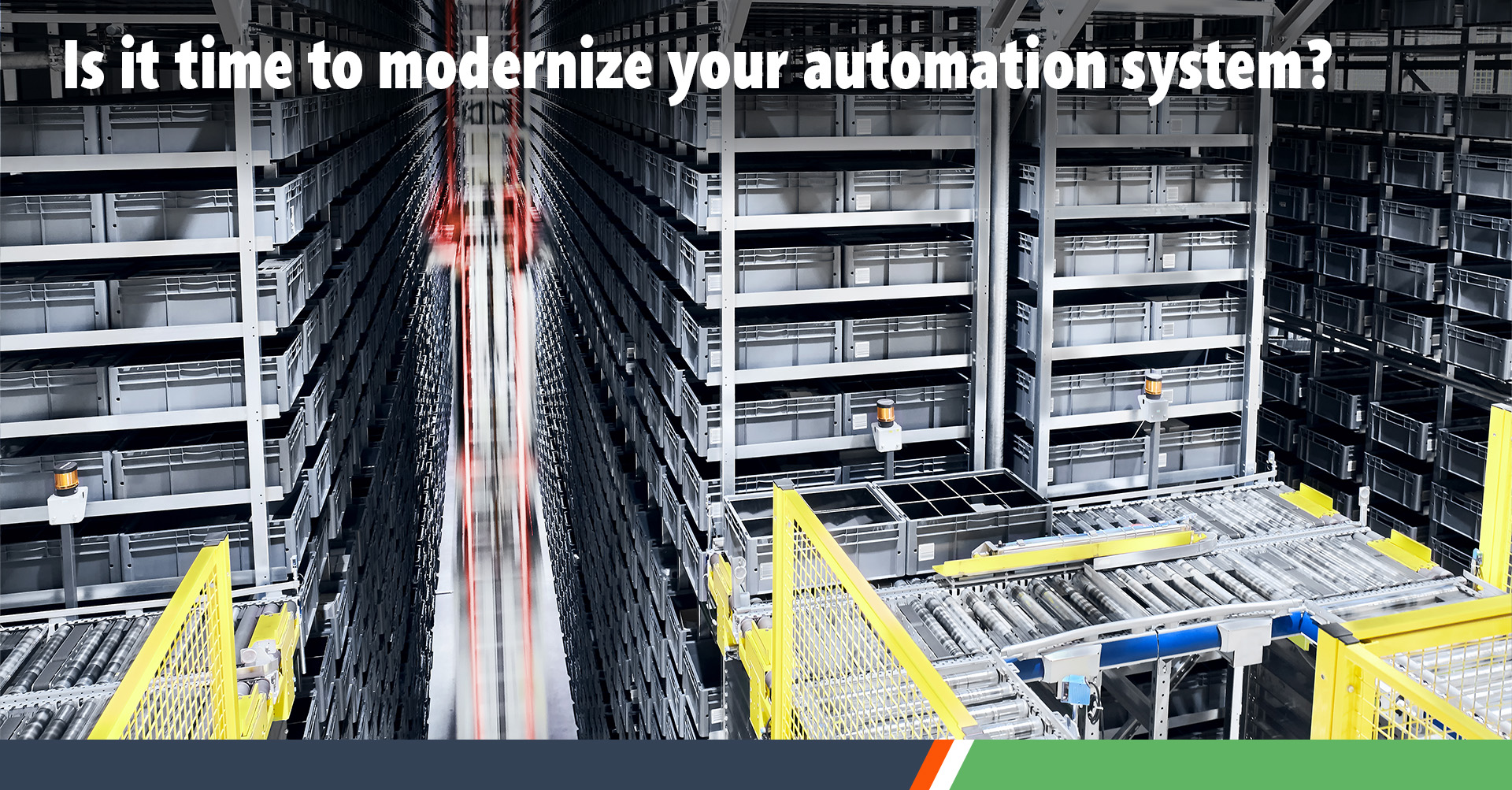 Modern intralogistics automation system | Makron